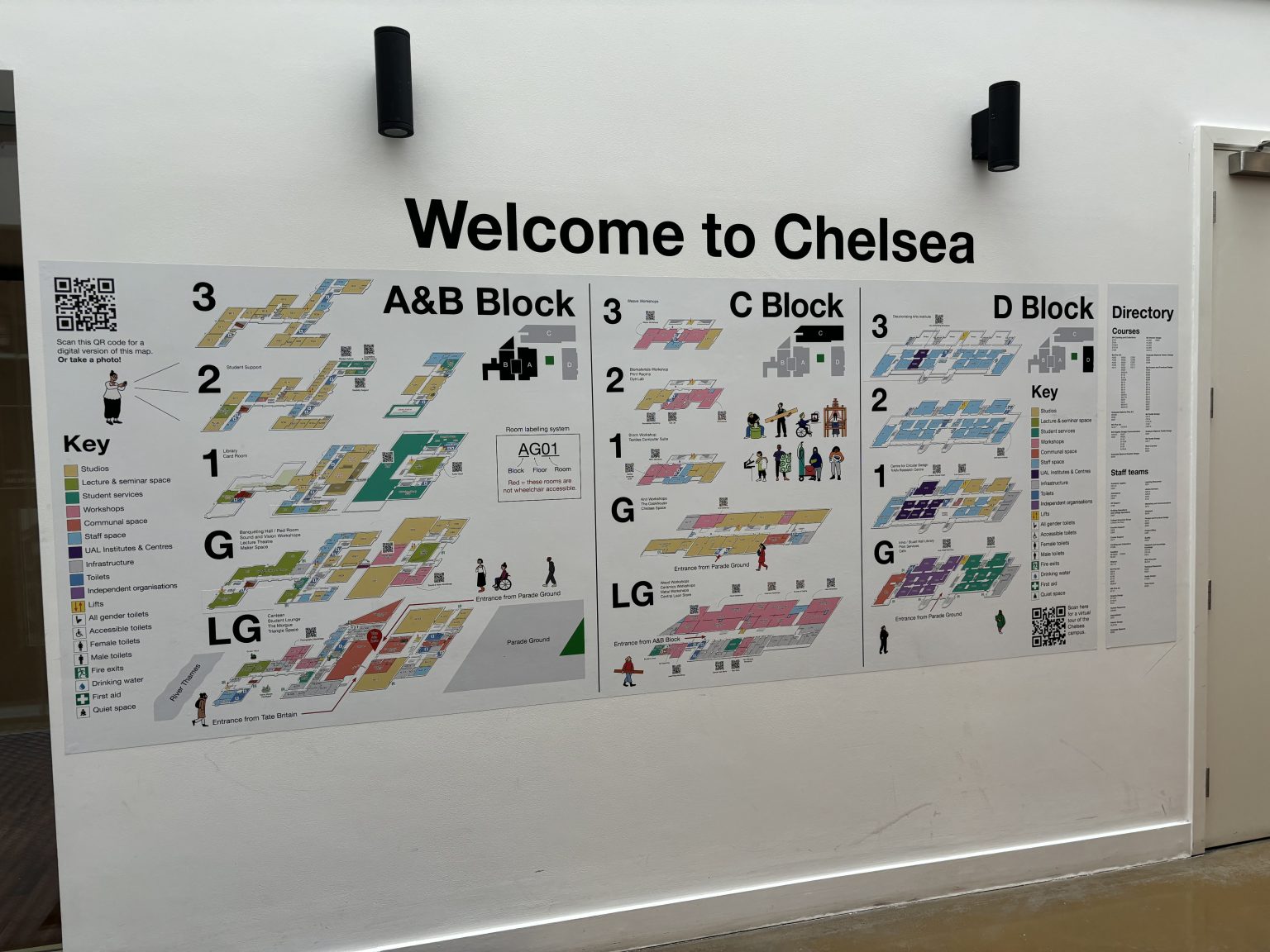 Campus maps – Maps and building history for Chelsea and Camberwell ...